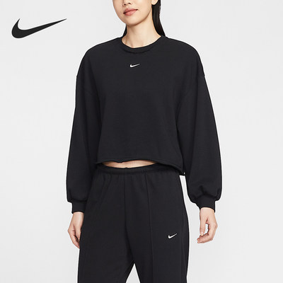 Nike/耐克正品Sportswear女士宽松简约卫衣套头衫IF0229-010