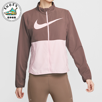 Nike/耐克正品Dri-FIT女士运动梭织跑步轻盈夹克外套HV2648-503