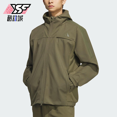 Adidas/阿迪达斯正品SL WARM JKT男士休闲连帽运动户外外套KA1305