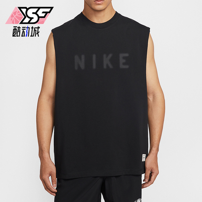 Nike/耐克正品2026春季款男士圆领套头经典无袖背心T恤IF2798-010