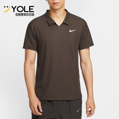 Nike/耐克正品CourtSlamDri-FIT休闲网球经典Polo衫HM6753-237