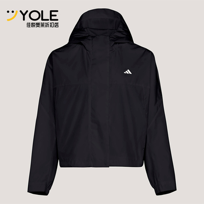Adidas/阿迪达斯正品梭织运动女士宽松经典连帽夹克外套KV5971