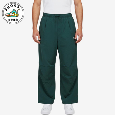 Adidas/阿迪达斯正品三叶草新款男深绿宽松经典轻盈休闲裤KR2610