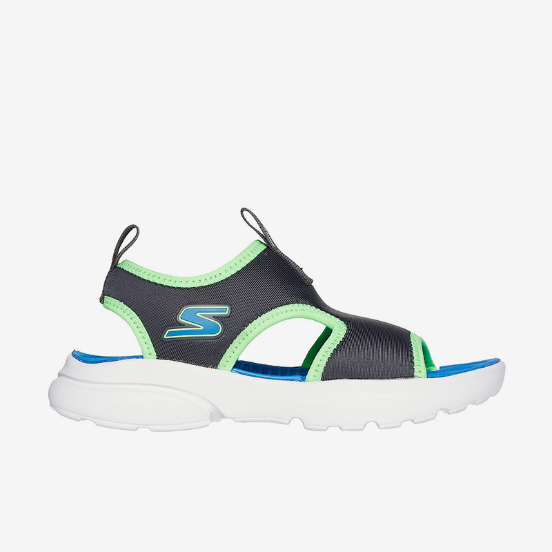 Skechers/斯凯奇正品新款大童轻便软底露趾休闲运动沙滩凉鞋