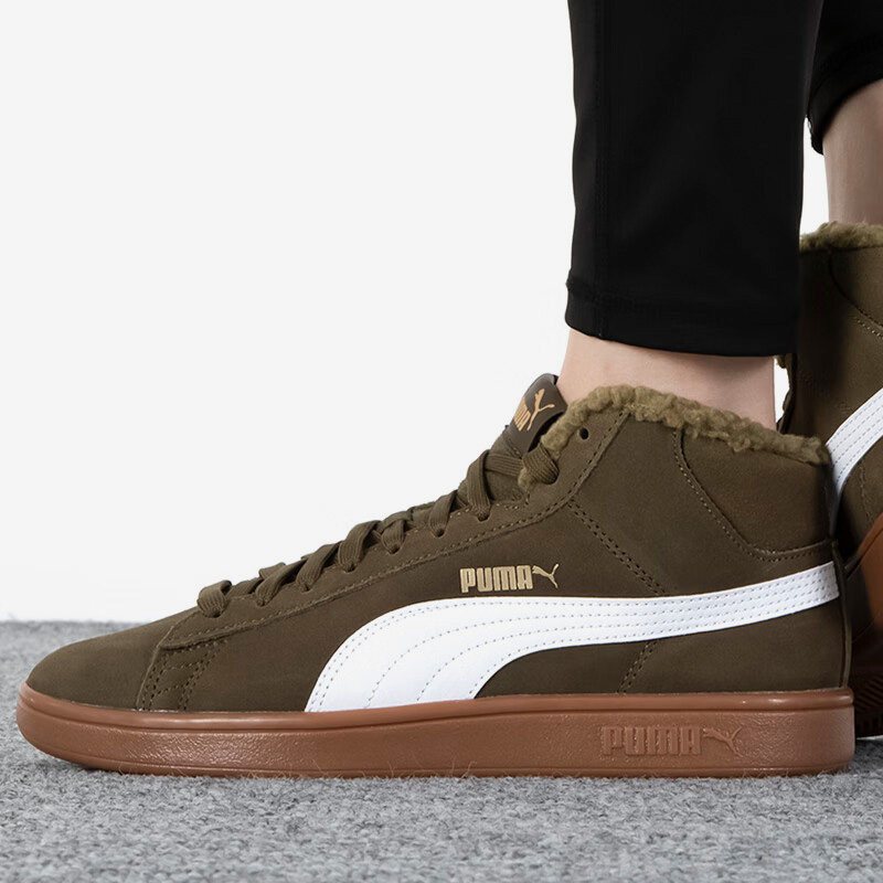 Puma/彪马正品当季新款男女休闲复古加绒高帮板鞋375870-04