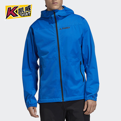 Adidas/阿迪达斯正品春秋男士运动复古潮流连帽夹克外套GD0804