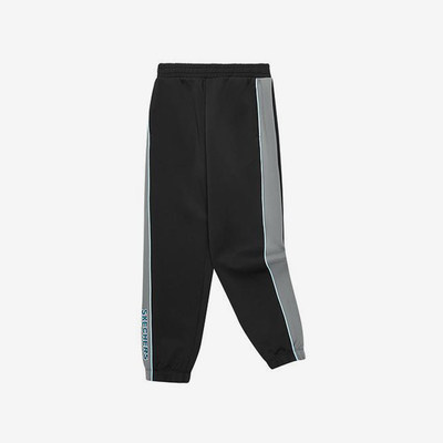 Skechers/斯凯奇正品春秋款男童日常印花针织长裤P324B024-0018