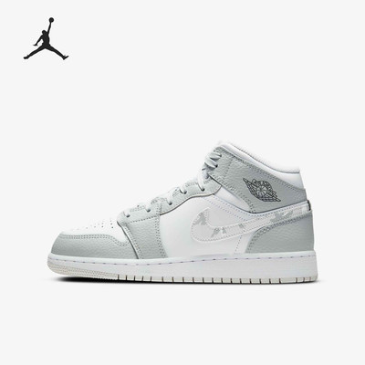 Nike耐克正品AirJordan1MidSE大童中帮篮球实战篮球鞋DD3235-100