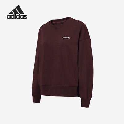 Adidas/阿迪达斯正品2026女士休闲经典运动圆领卫衣套头衫KB7303