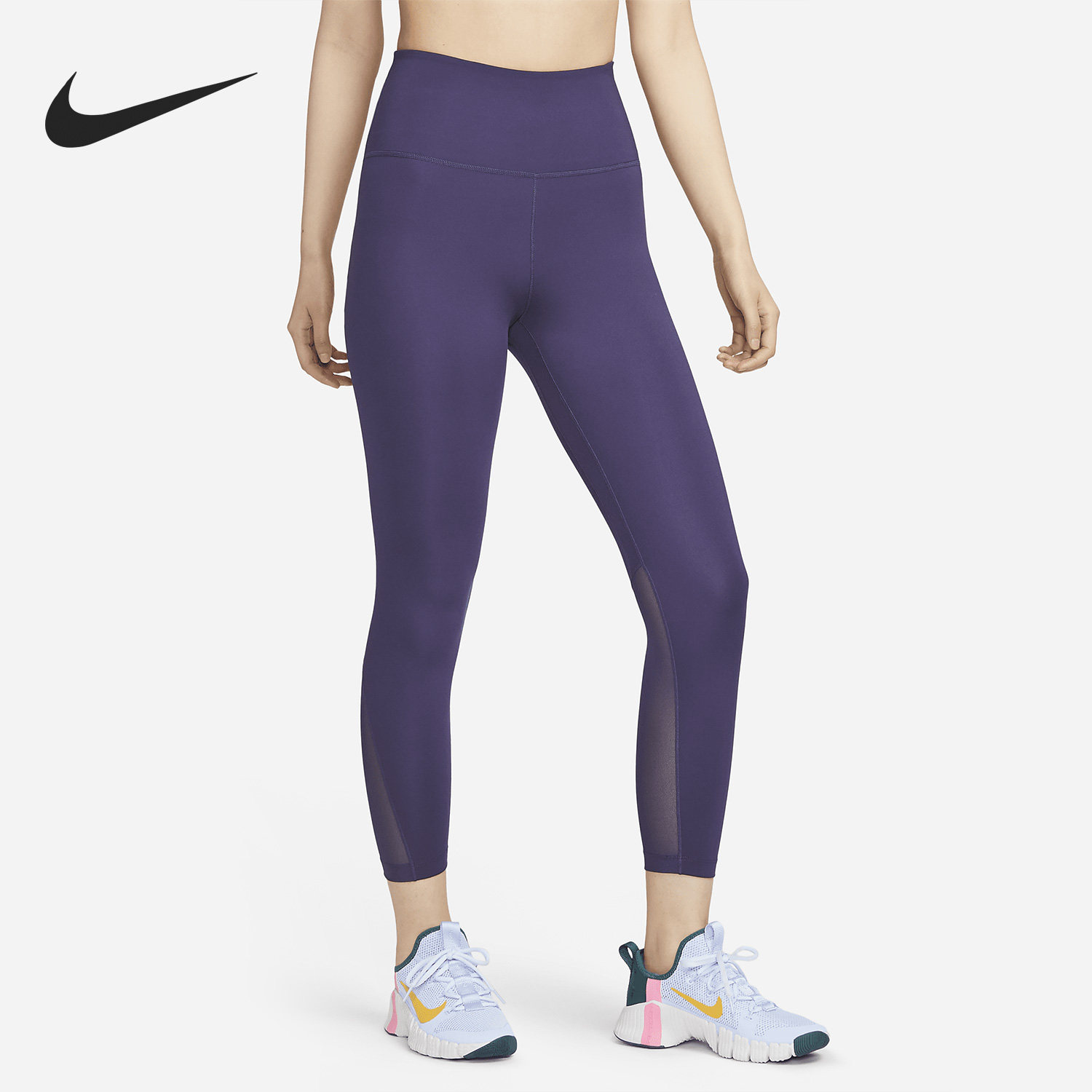 Nike/耐克正品新款女子高腰瑜伽训练运动紧身长裤DV9021-555
