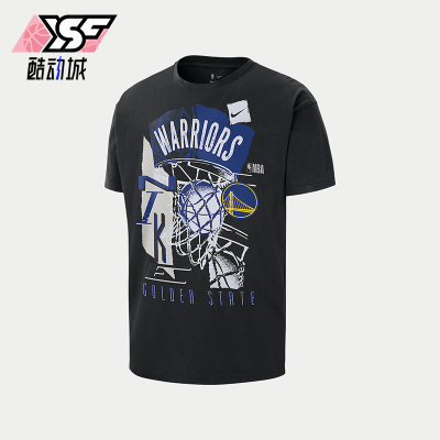 Nike/耐克正品夏季男士印花复古图案圆领运动短信T恤HV5642-010