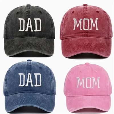 Fashion Women Men Hat Sport Visors Snapback Cap DAD MOM Embr