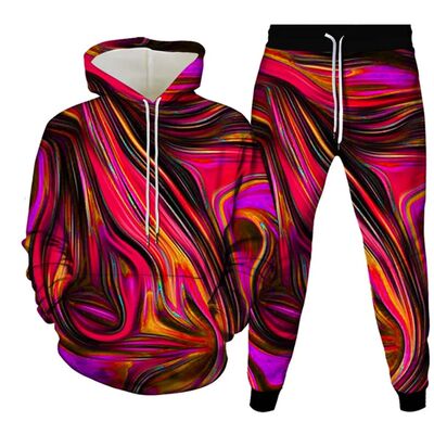 New Colorful Vortex 3D Print Men Women Tracksuit Sets Fashio