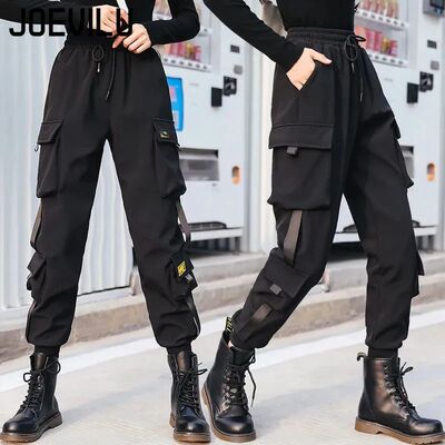 Cargo Pants Women's Loose Straight Sweatpants Leg Ankle Casu