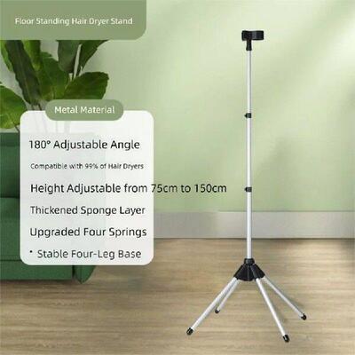 Telescopic Adjustable Hair Dryer Stand Adjustable Height