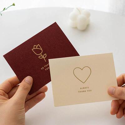 farewell card good luck card greeting cards thank you 贺卡