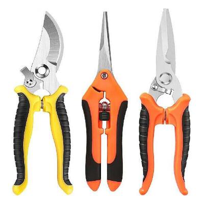 3Pcs Garden Pruning Shears Multifunction Garden Scissors