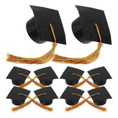 20pcs Graduation Cap Decorations Reusable Beverage Goblet