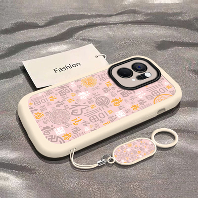 国潮万福适用OPPOReno14Pro手机壳opporeno13/12/11新款10/9/8Pro+高级7/4seoppo5k软3/6Pro5g防摔opporeno2z