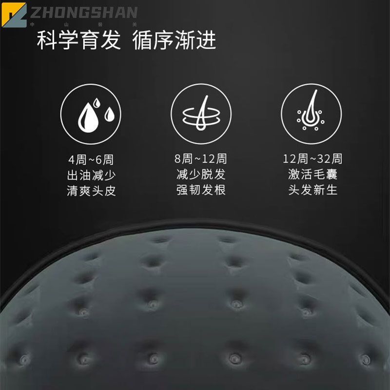 激光生发帽防脱增发密发养发护发仪头皮按摩红U光灯长头发秃头