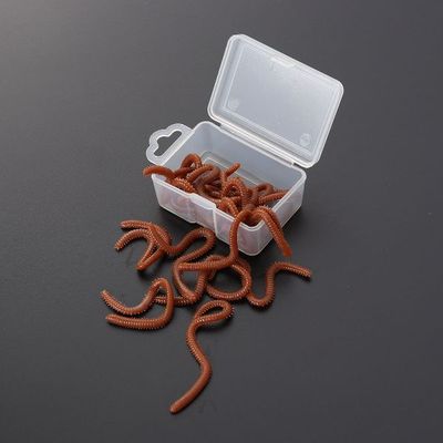 极速Worms Earthworm Worm Lifelike Baits Fake Lures EXarthwor