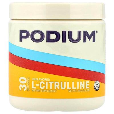 Podium Nutrition,L-瓜氨酸，原味，3.5 盎司（99 克）