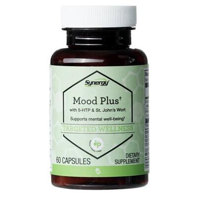 Vitacost,Synergy®, Mood Plus With 5-HTP & St. John's Wort, 6