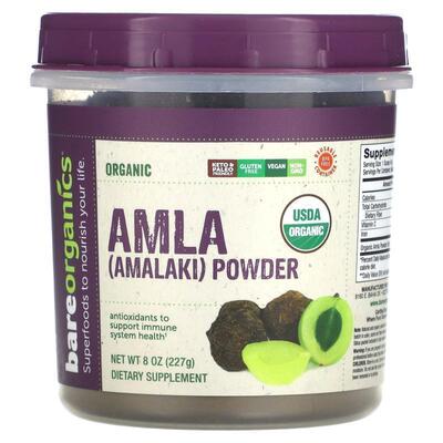BareOrganics,Organic Amla (Amalaki) Powder, 8 oz (227 g)
