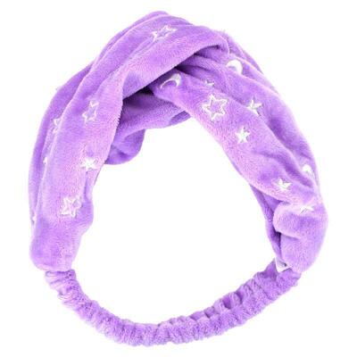 I Dew Care,Twinkle Star Headband, Purple, 1 Headband