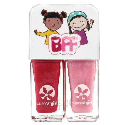 SuncoatGirl,Sweeties Nail Polish Duo Set, Soft Pink &amp