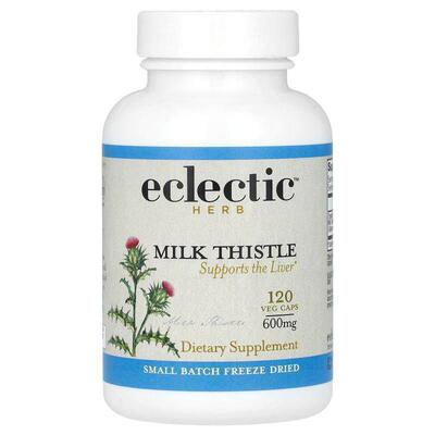 Eclectic Institute,Freeze Dried Milk Thistle, 2,400 mg, 120