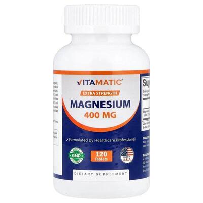 Vitamatic,含镁营养片，400 毫克，120 片