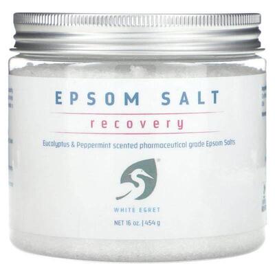 White Egret Personal Care,Epsom Salt, Recovery, Eucalyptus &