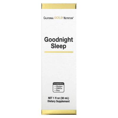 California Gold Nutrition,Goodnight Sleep，1 液量盎司（30 毫