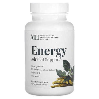 Michael's Naturopathic,肾上腺额外能量支持