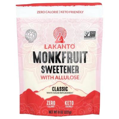 Lakanto,Monkfruit Sweetener with Allulose, Golden , 1 lb (45