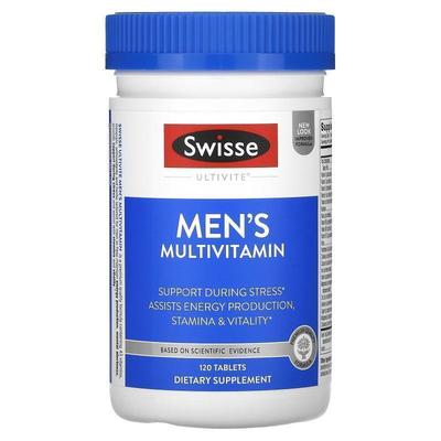 Swisse,Ultivite Men's Multivitamin, 120 Tablets