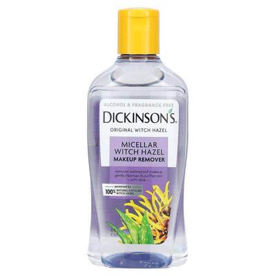Dickinson Brands，原装金缕梅，胶束金缕梅卸妆液，酒精和无香味