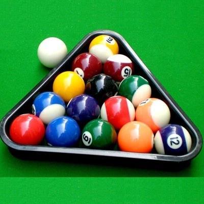 美式成人台球48mm台球桌配件台球子花球球子家用训练亲子互动礼品
