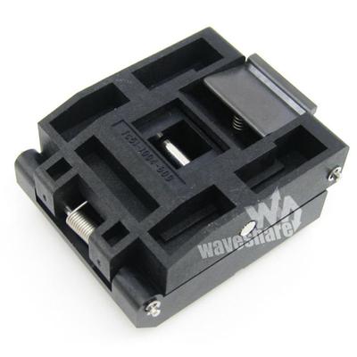 QFP100PQFP100TQFP100IC芯片烧写测试引脚间距0.5mm测试座