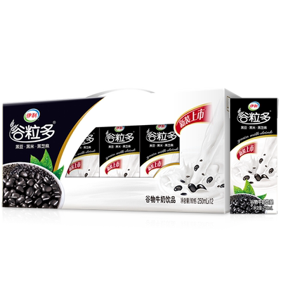 谷粒多红谷早餐伊利黑谷