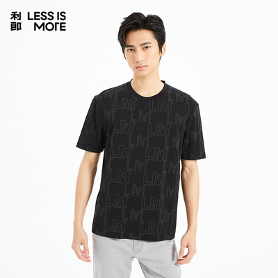 【柔软舒适】利郎奥莱短袖t恤男2025夏新款轻薄透气上衣Q5XTX611