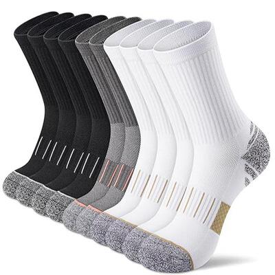 Women Men Cut Ankle Boat Socks 6 11 Pairs Non Slip Elastic