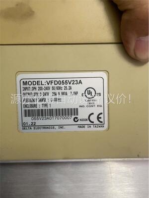 台达变频器vfd055v23a(议价)