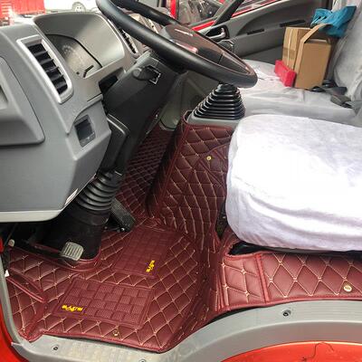 三环新创客全包围脚垫十通创客T3福星卡自卸车货车丝圈皮革地脚垫