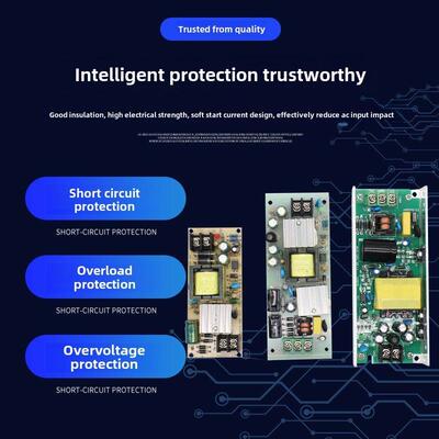 超薄裸板开关电源5V25W35W50W75W100银行呼叫Led显示窗口变压器