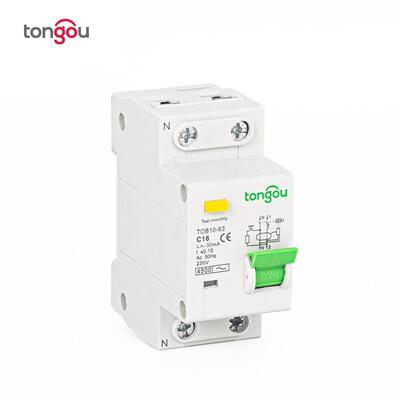 漏电保护断路器开关漏电过载短路RCBO小型空气开关漏电保护器跨境