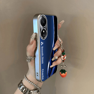 适用荣耀畅玩60手机壳NIC一AN00高级蓝保护套华为HONOR新款NICAN六零6O六十ANOO软硅胶全包防摔NICANOO