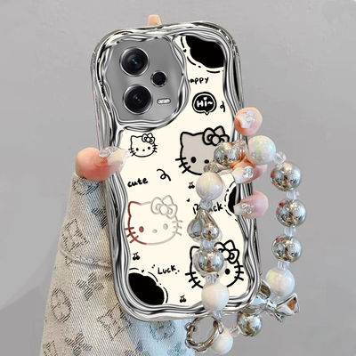 适用红米Note12RPro手机壳小米RedmiNote12R Pro5G保护套22101317C猫爪凯蒂猫新款硅胶外壳全包防摔not男女