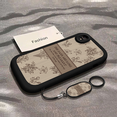 适用OPPOR9手机壳R9sk防摔新款可爱oppor9s网红全包边R9m保护套男女超薄opp0pp0ppo卡通硅胶软外壳复古花朵